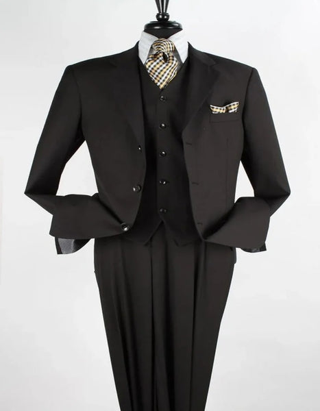 38 Pleated Suit - Mens Suits With Pleated Pant - Regular Fit Suit ...