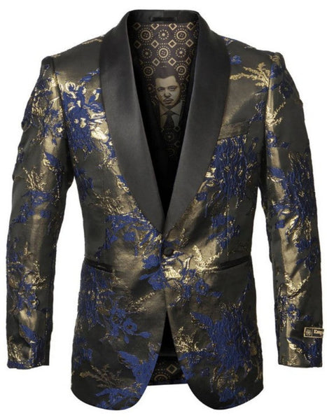 34 Blue Prom Suit - One Button Blue Homecoming Outfits For Guys