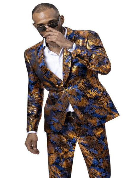 34 Blue Prom Suit - Blue Homecoming Outfits For Guys Blue and Orange