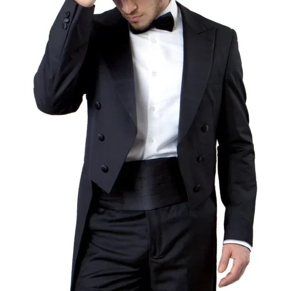 38 Bryan Michaels Tail Tuxedo, Black
