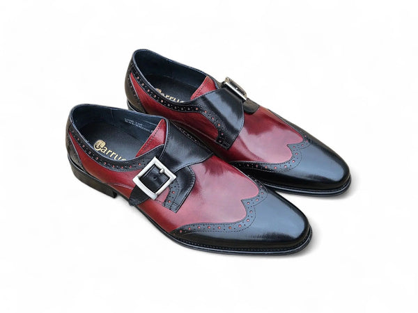 8.5 Burnished Wingtip Monk Strap KS099-710