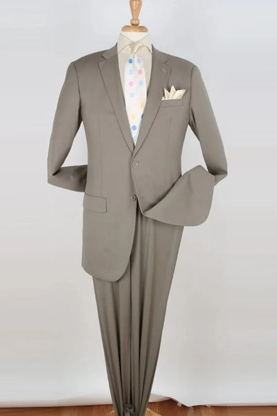 38 Tan Suits For Wedding - Tan Groomsmen Suits - Tan Sharkskin Notch ...