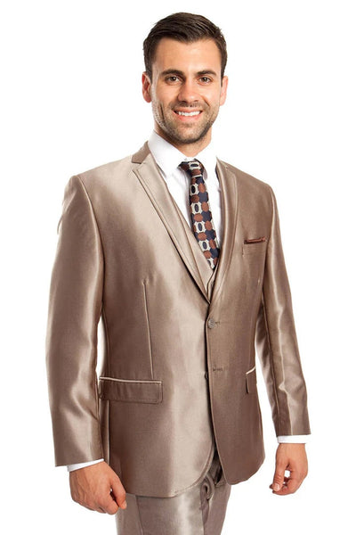 38 Tan Suits For Wedding - Tan Groomsmen Suits - Tan Prom Tuxedo