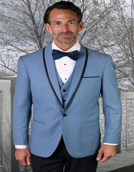 34 Blue Prom Suit - Blue Homecoming Outfits For Guys Steel Blue