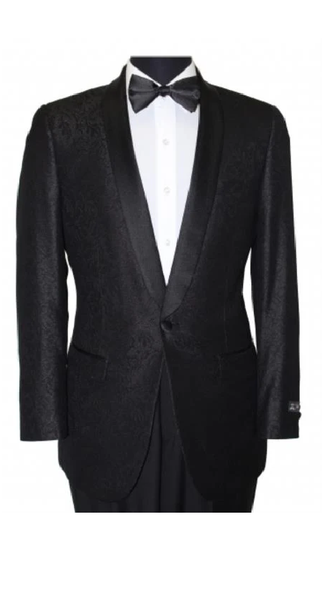 34 Men'S Slim Fit Sport Coat - Fancy Pattern