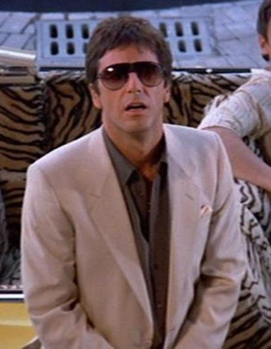 34 Tony Montana Suit Tan Scarface Suits