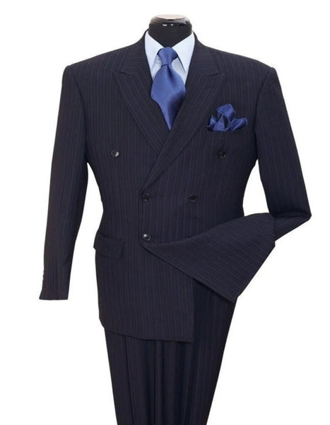42 Pleated Dress Men Suits - Mens Classic Double Breasted Smooth ...
