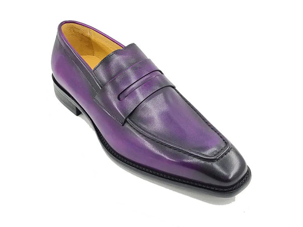 14 Patina Finished Penny Loafer