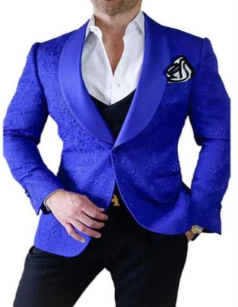 38 Blue Prom Suit For Men - Blue Homecoming Tuxedo - Royal Blue