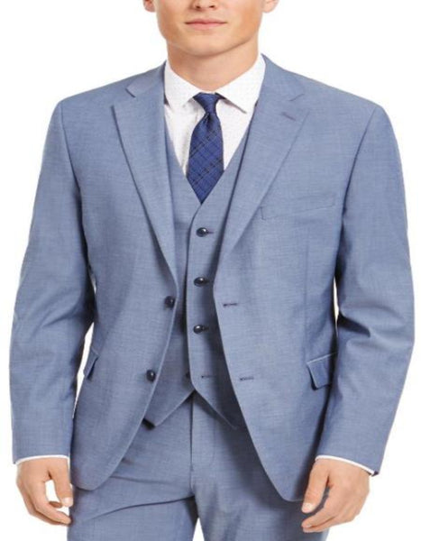 34 Slim Fit 2 Button Light Blue - Steel Blue - Wedding Suit - Dusty ...