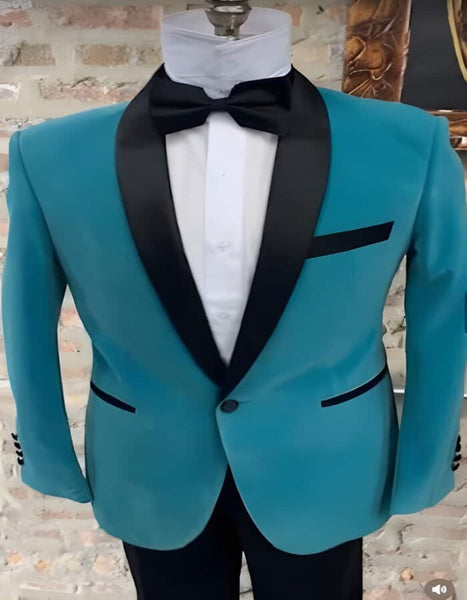 38 Mens Suits Turquoise