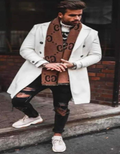 Coat Mens Overcoat - Topcoat For Men - Winter Fabric - Mens White ...