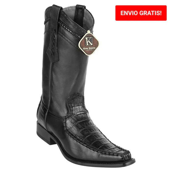 5 Botas Cortas de Piel de Borrego para Mujer en Horma Oval Color Caf??
