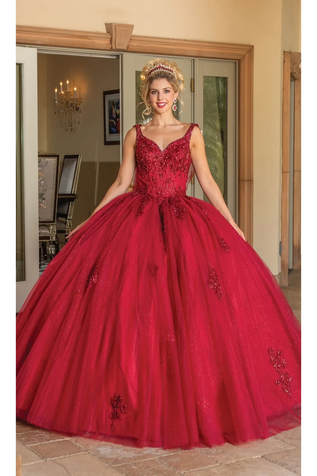 XS Dancing Queen Dresses DQ-1767 Quinceanera Gown for Timeless Elegance