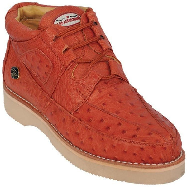 Mens Exotic Sneakers - Alligator Sneakers By Brand in Color Casual Cognac